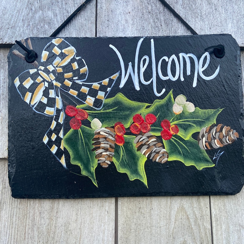 Linda Spang Slate Signs - Etsy