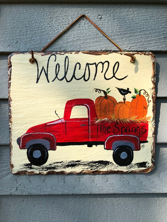 Fall / Autumn Slates - LindaSpangArt