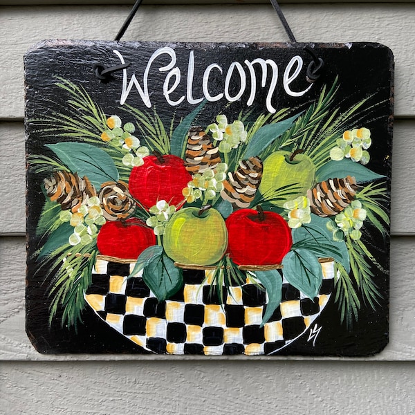 Hand Painted Slate - Etsy