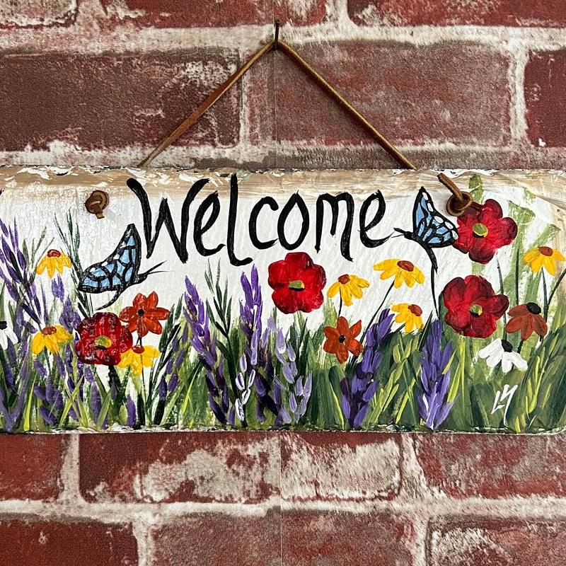 Personalized Welcome Garden Signs - Etsy