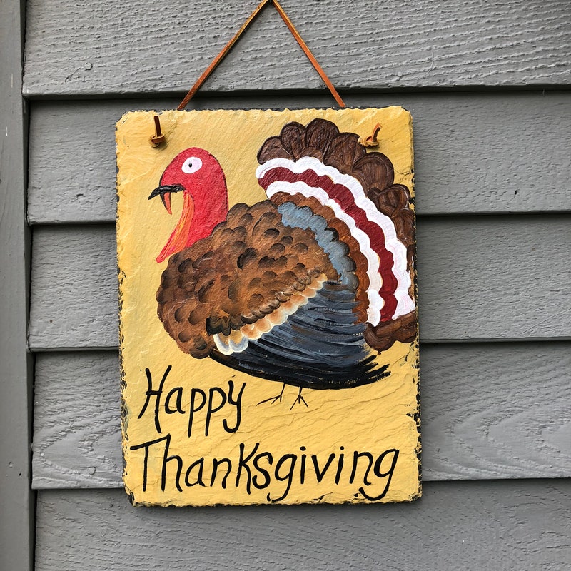 Thanksgiving Paintings - Etsy