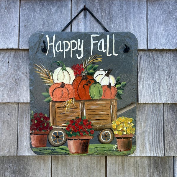 Fall Door Hanging - Etsy