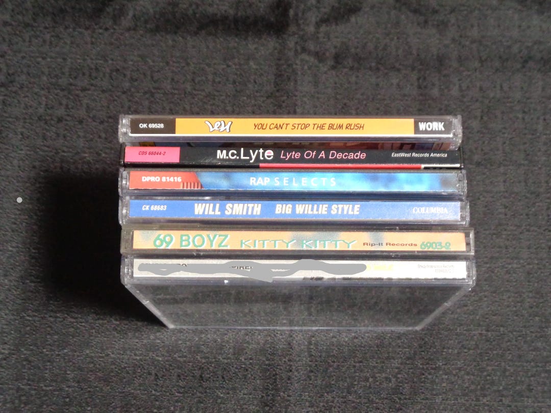 Random Rap / R&B 5 CD Bundle - M.C. Lyte - 69 Boyz - Will Smith - Rap Selects - Len - All in ...