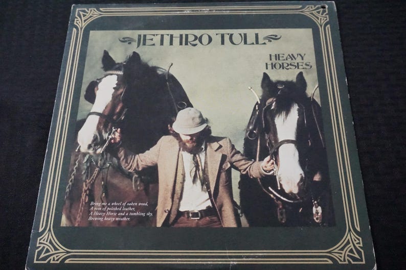 Jethro Tull Heavy Horses 1978 Vintage Vinyl CHR-1175 Santa Maria ...