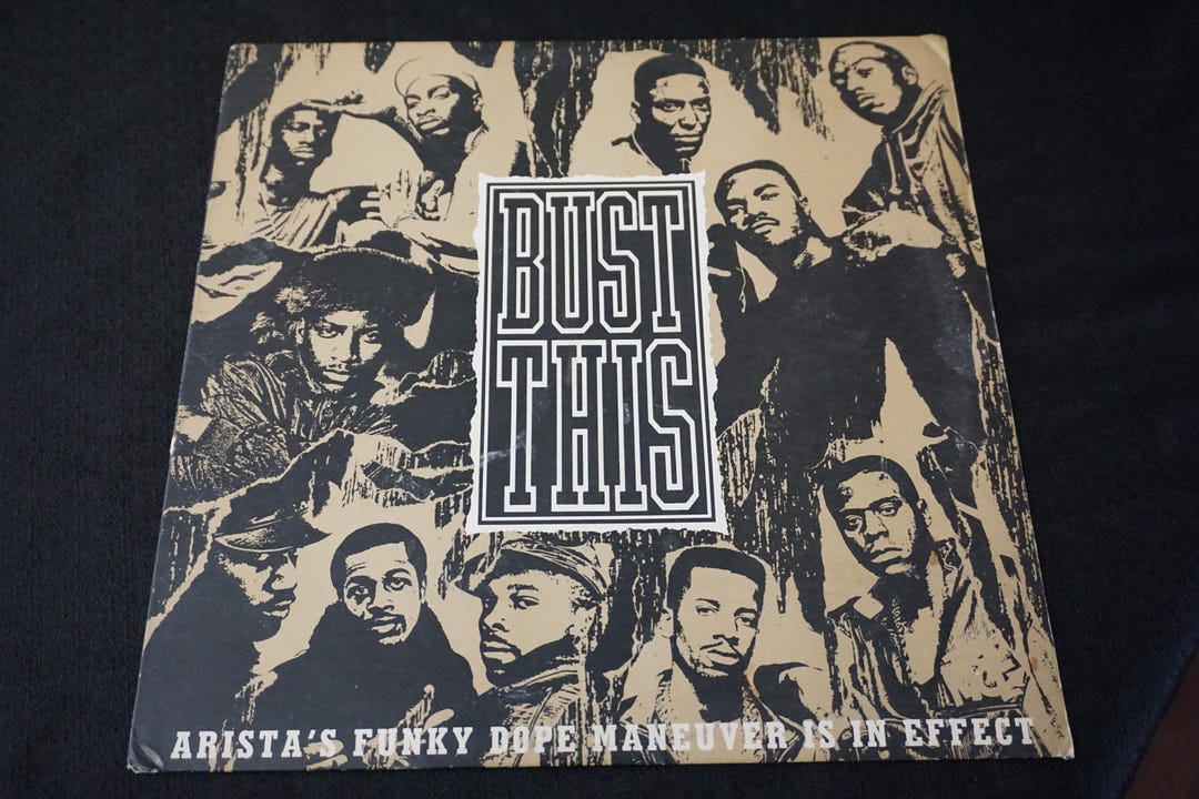 Vintage Rap - 1989 Vinyl - Bust This (arista's Funky Dope Maneuver is ...
