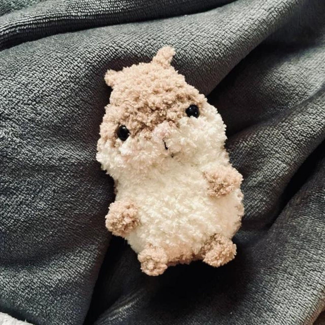 Hamster Crochet PATTERN No Sew, Toy Amigurumi Handmade, Amigurumi ...