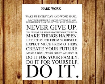 8 X 10 Printable Art Manifesto Art Print Motivation Poster | Etsy