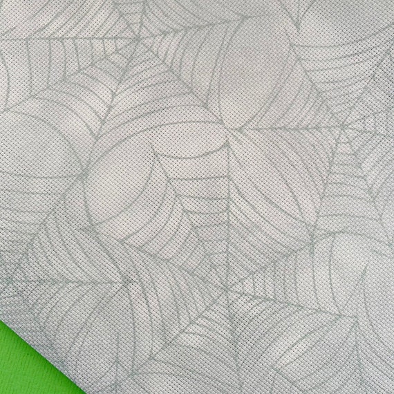 Printed Halloween Spider Web Cross Stitch Aida 14 Count - Etsy