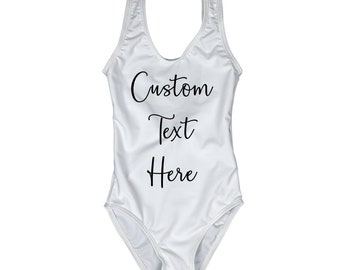 White Bathing Suit - Etsy