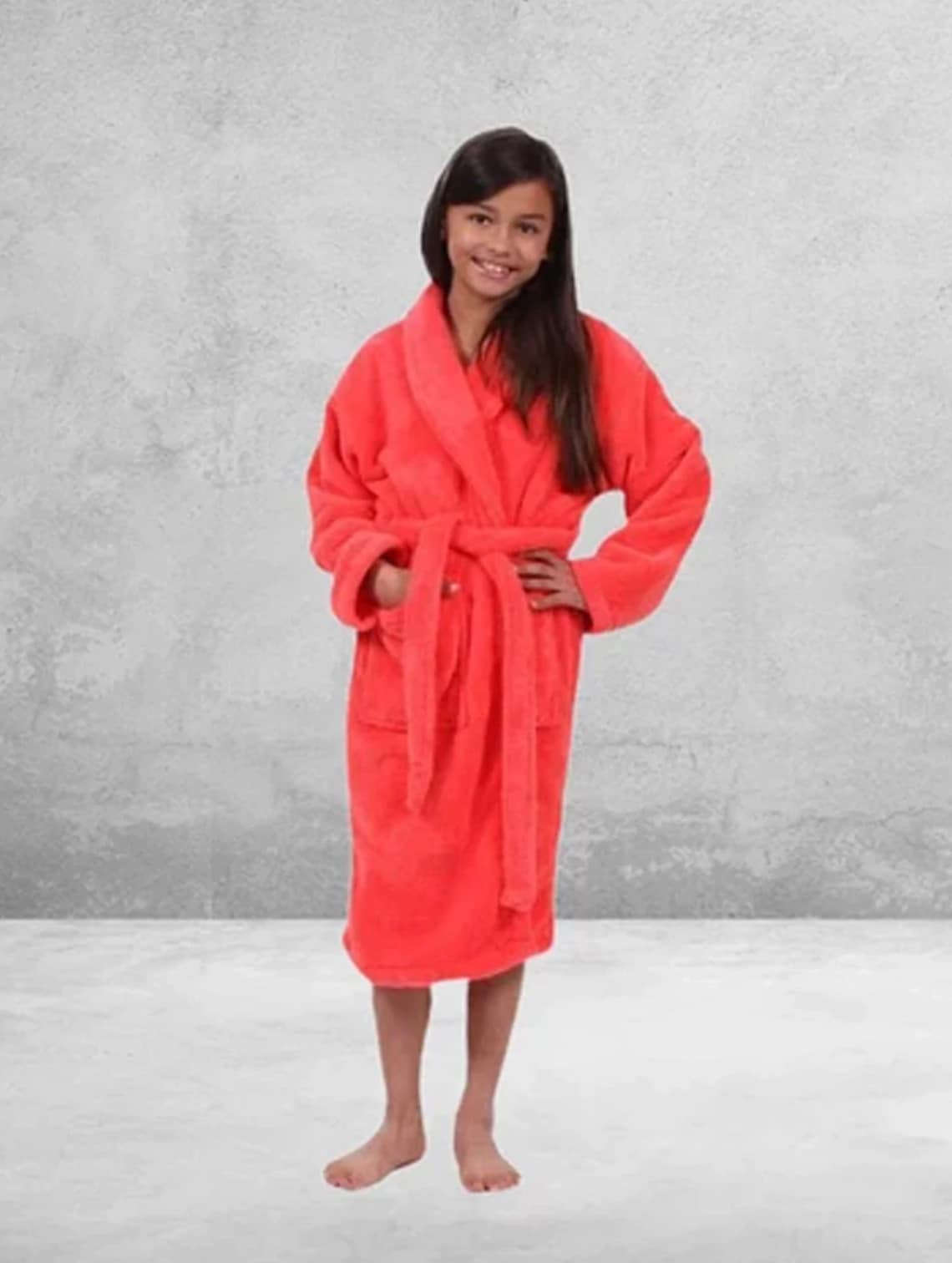 KIDS Personalized Plush Microfleece Robe Children's Monogram Robe Youth ...