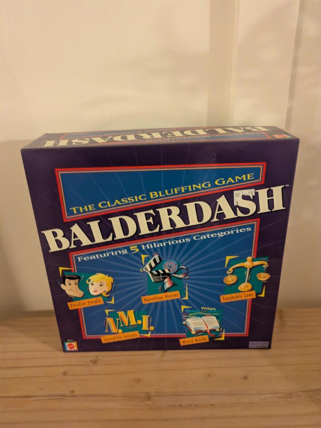 Vintage Balderdash the Classic Bluffing Game Mattel 2003 Edition - Etsy