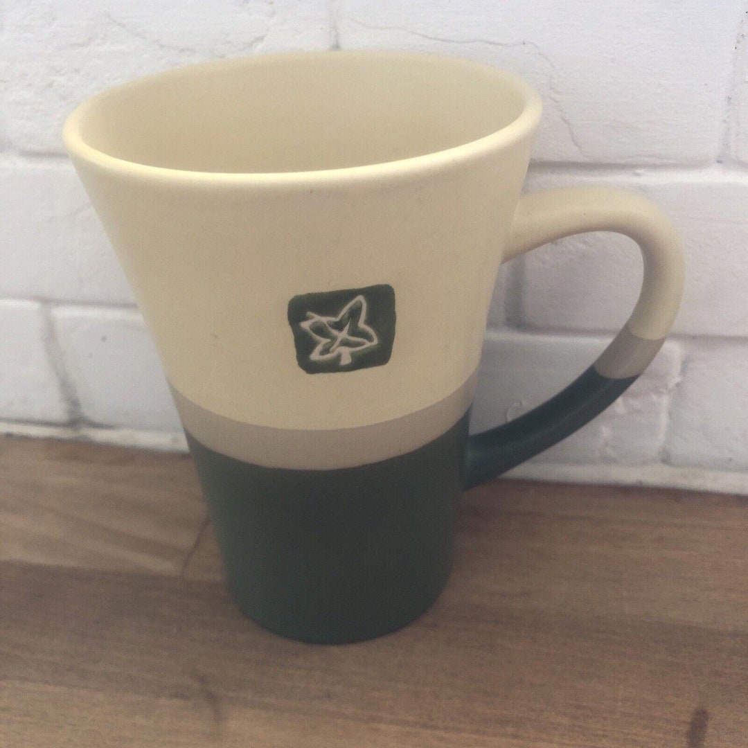 California Pantry Mug Triple Earth Tone Colors 4" Tall Wide Handle ...