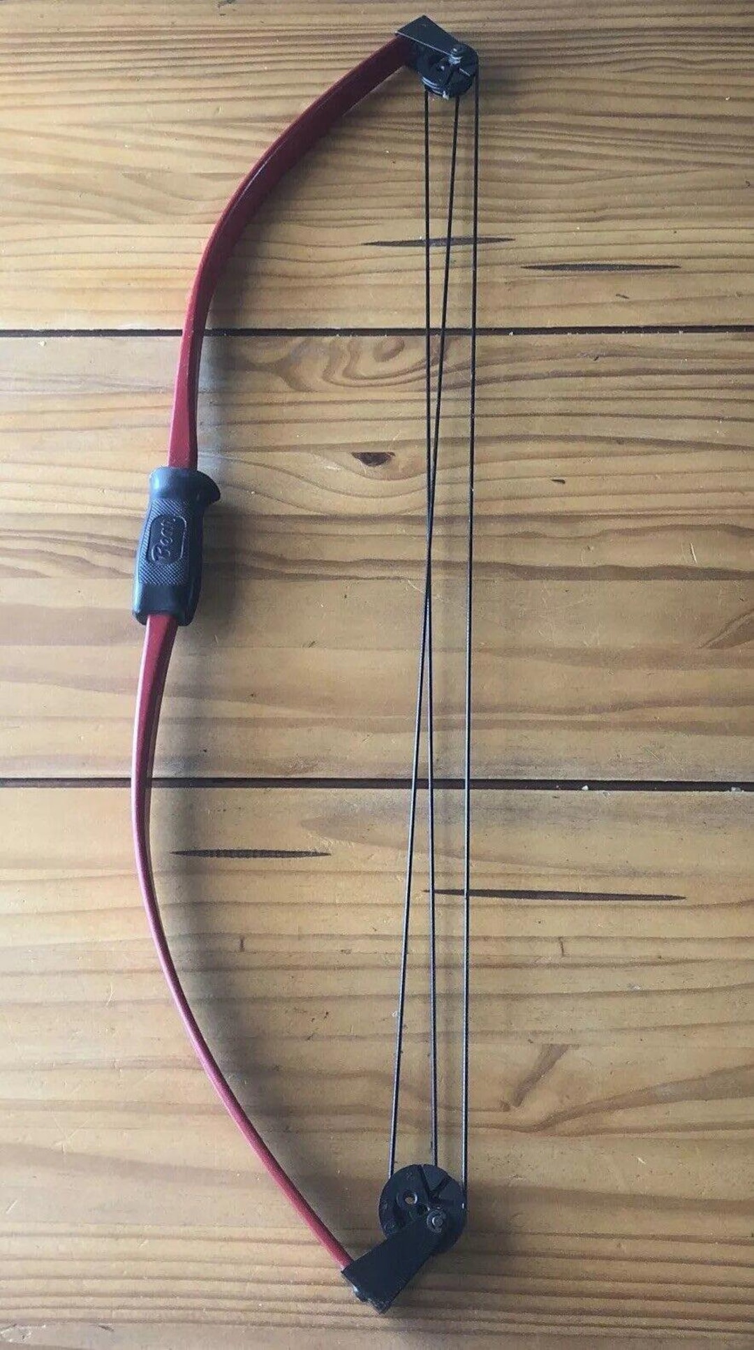 Vintage Bear Archery Panda Glass Powered Compound Bow Youth Red Dual ...