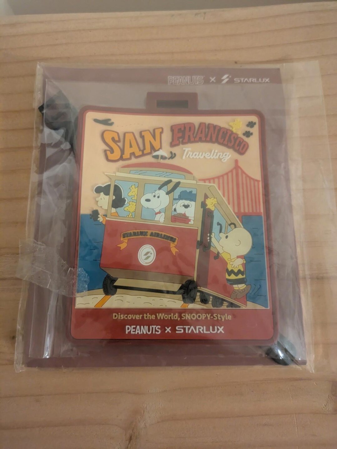 NEW Peanuts X Starlux San Francisco Luggage Tag With Snoopy - Etsy