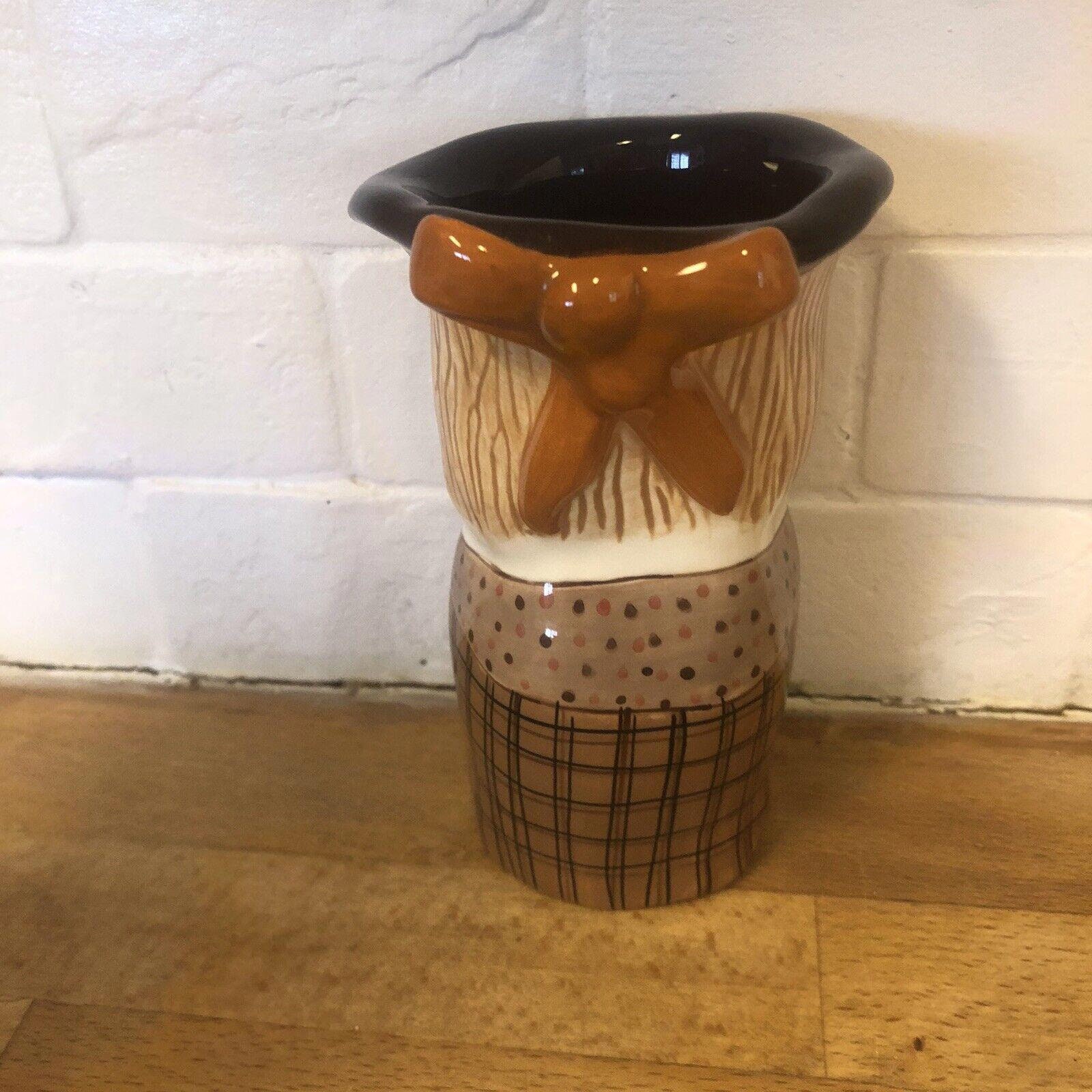 Rare Ganz Bella Casa Susan Paley Kate Smiling Lady Ceramic Flower Bud ...