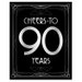 90 Year Old Birthday Sign 90th Birthday Decorations. Great - Etsy