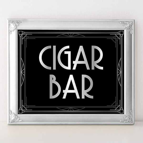 Cigar Bar Sign - Etsy