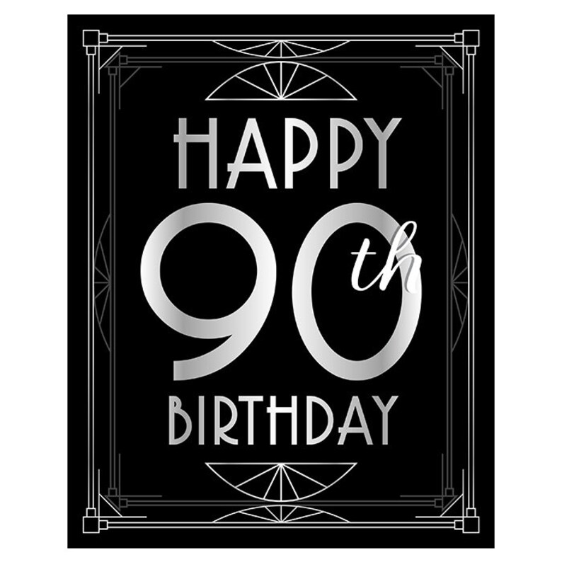 Happy 90th Birthday Sign 90 Year Old Birthday Printables Etsy happy-90th-birthday-sign-90-year-old-birthday-printables-etsy