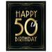 Birthday Sign - Happy 50th Birthday. Hollywood Birthday Party ...