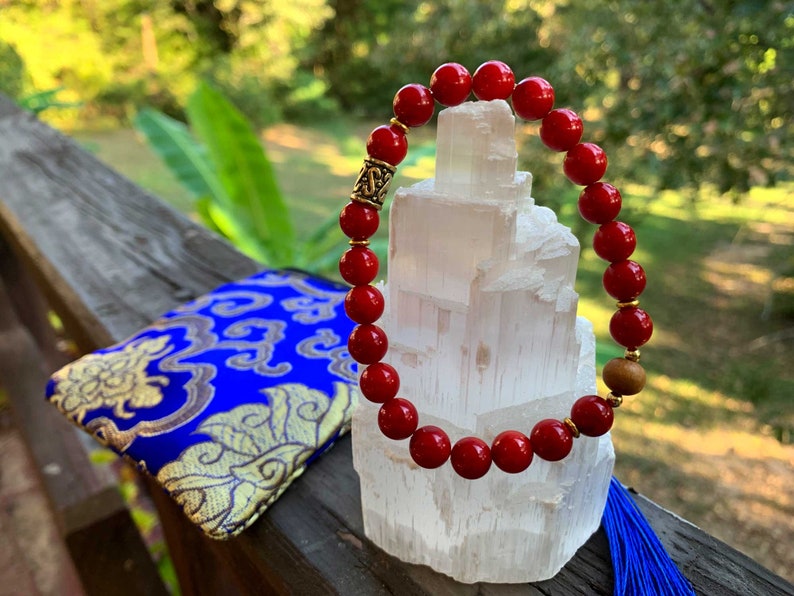 VAJRAYOGINI Red Coral Blessed Wrist Malas tantric Buddhist - Etsy