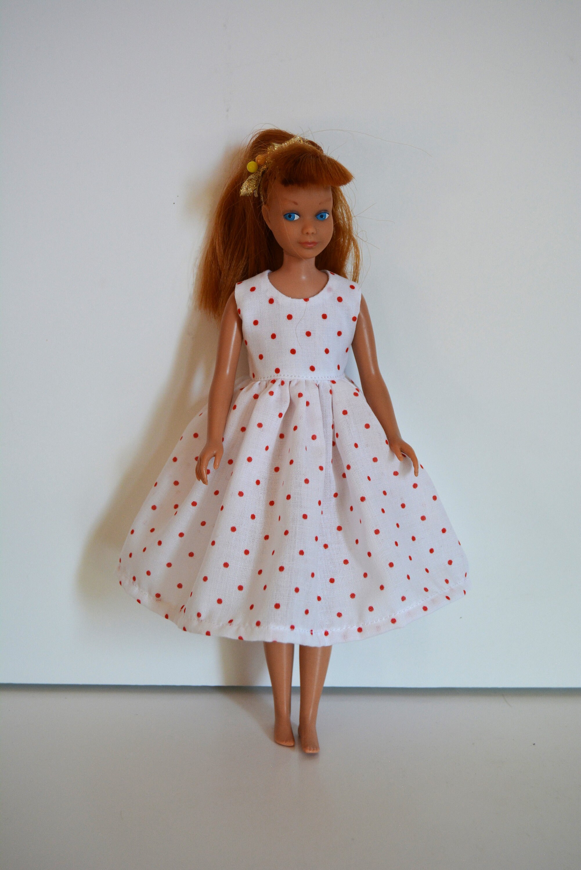 Doll Clothes Dress Handmade Outfit Fit 9” Skipper Dolls Handcraft DRESS ...