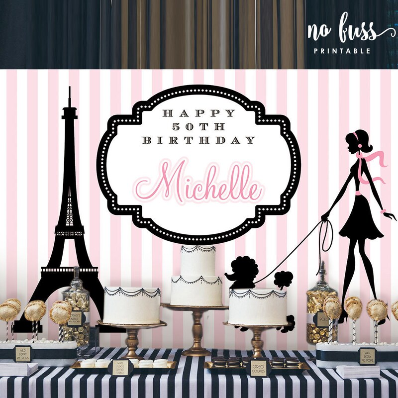 Parisian Birthday - Etsy