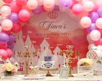 Castle Backdrop Party - Etsy