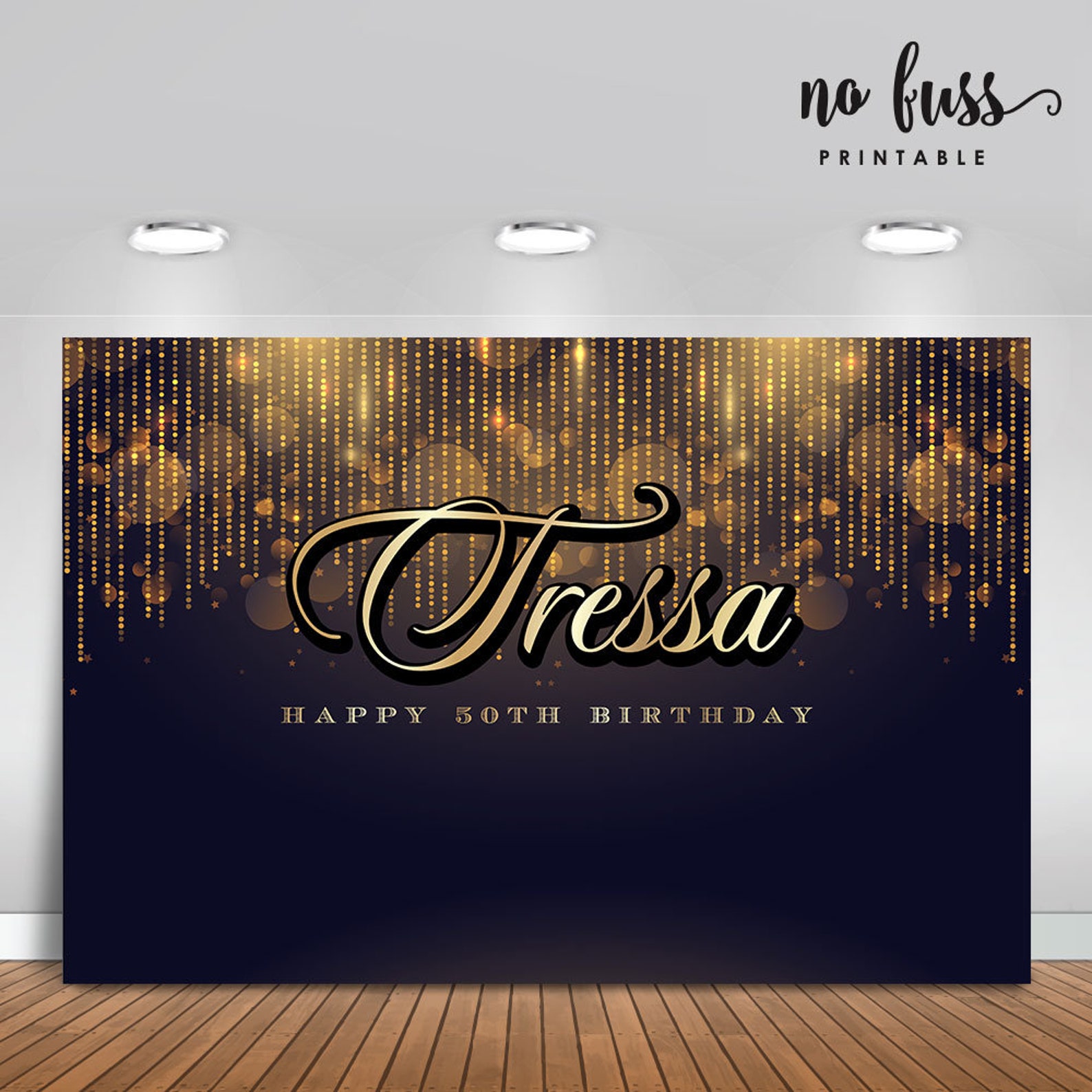 Glamorous Backdrop Adults Party Banner Poster Signage - Etsy Canada