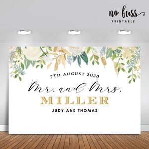 Step and Repeat Wedding Backdrop Party Banner Poster - Etsy