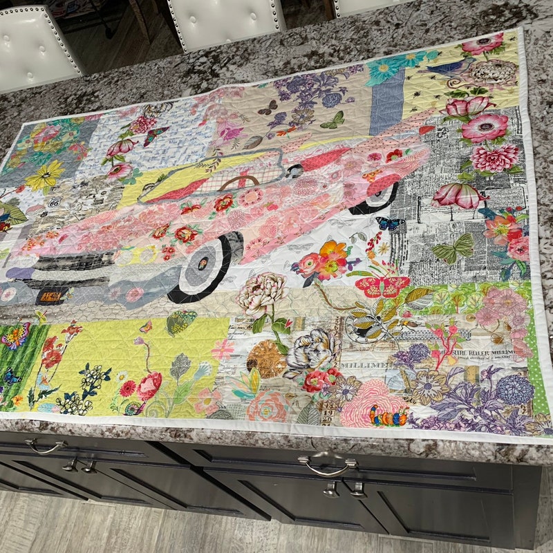 Collage Quilt Kit - Etsy