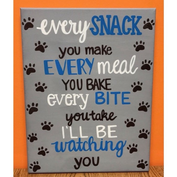 Every Snack You Make Every Meal You Bake Every Bite You Take - Etsy