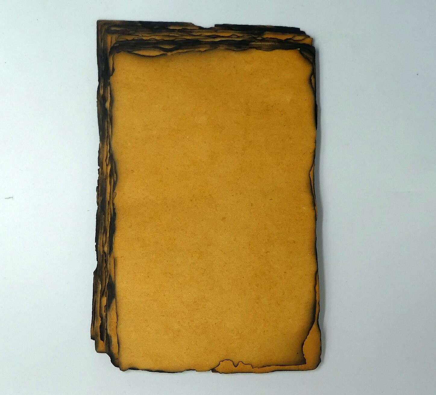 How To Make Old Burnt Paper