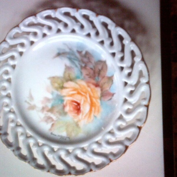 Hand Painted Plate - Etsy