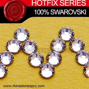 Swarovski Elements (hot Fix) Crystal Clear (001) 144 Pieces FREE ...