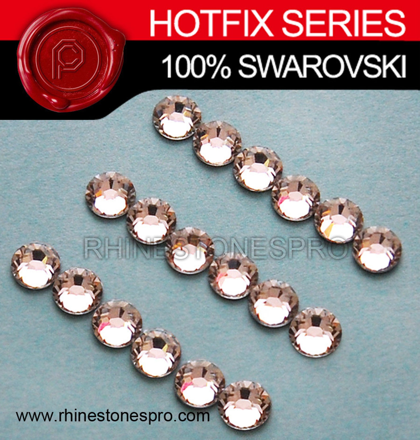 Swarovski Elements (hot Fix) Crystal Clear (001) 144 Pieces FREE ...