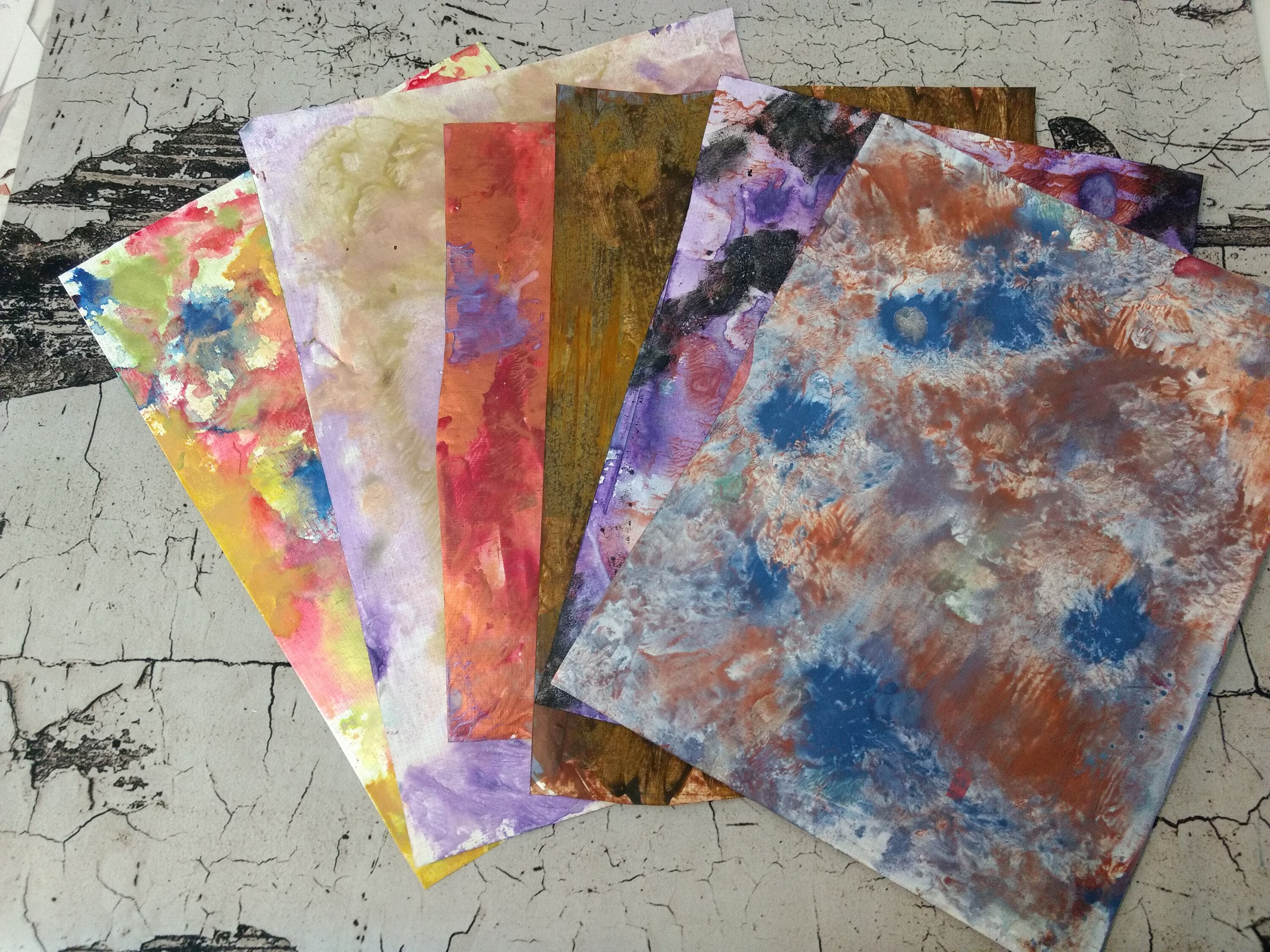 Watercolor Paint On Tyvek