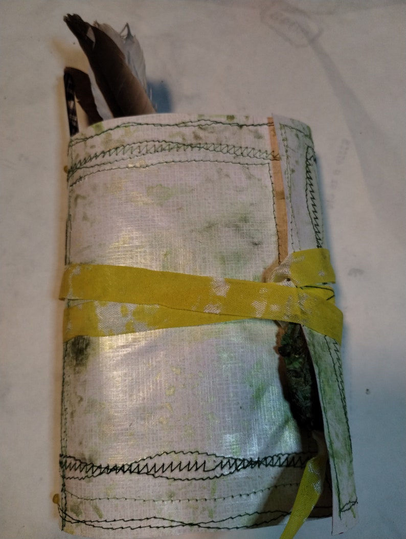 Tyvek Pocket Art Journals Handmade One of a Kind Journals Small ...