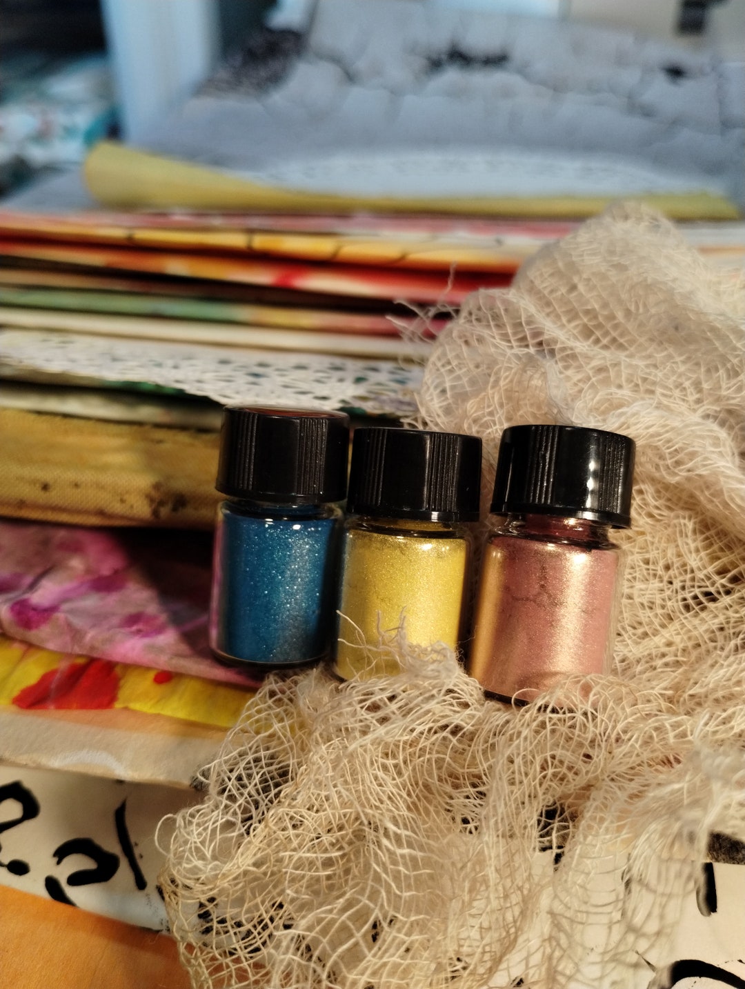 Crazy Splashes Collage Kit, Papers for Journals, Wall Art, Inspiration ...