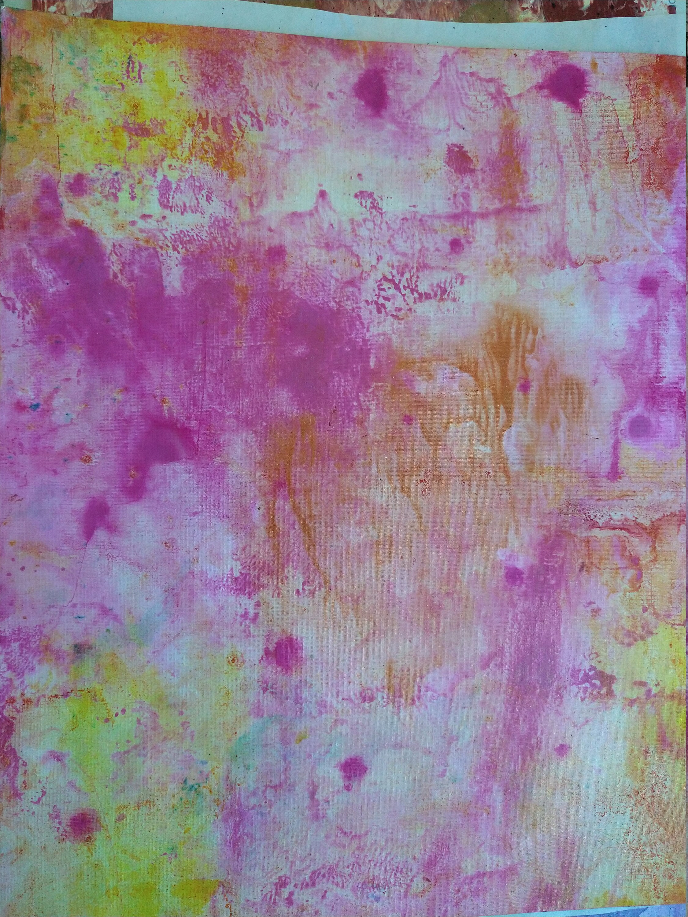 Watercolor Paint On Tyvek