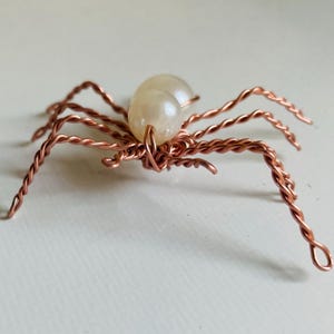 Wire Beaded Spiders With Cobweb Option - Etsy