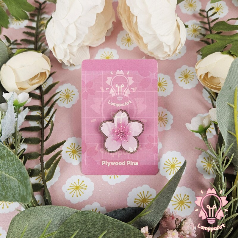 Sakura Pin - Etsy