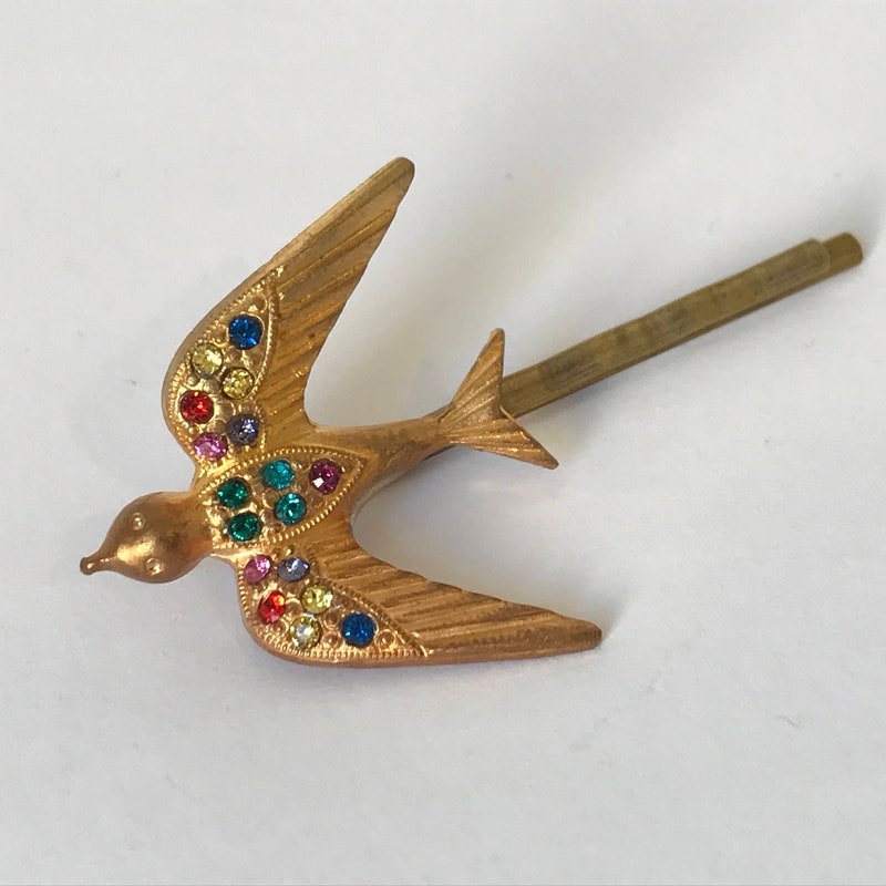 Bird Hair Pin - Etsy