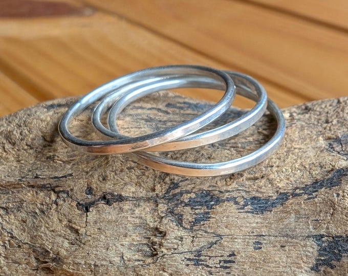 Super Skinny 1mm Ring, Thin Gold Ring, Thin Ring, Dainty Ring, Stacking ...