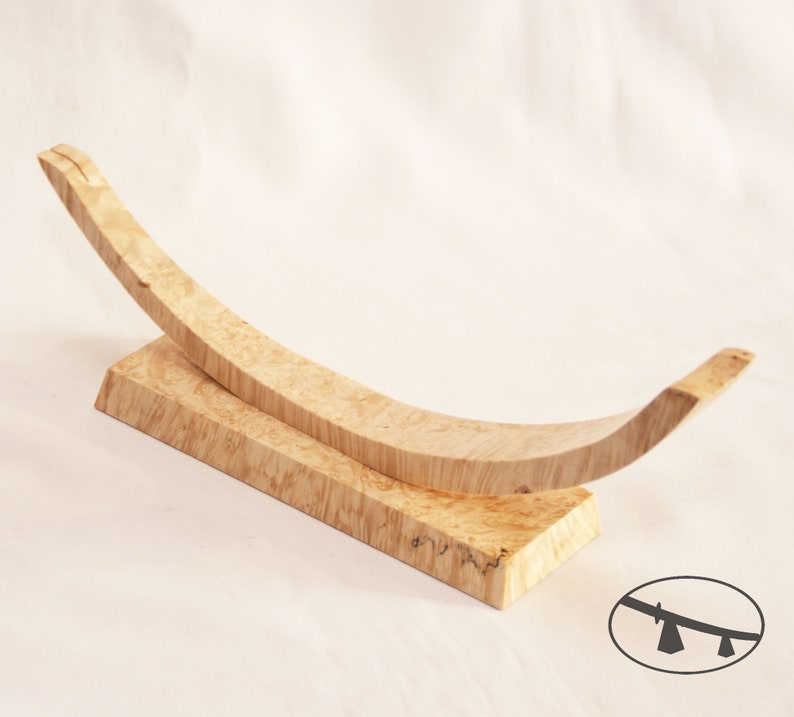 The Large Maple Burl Wood Knife Holder. Collectible Knife - Etsy