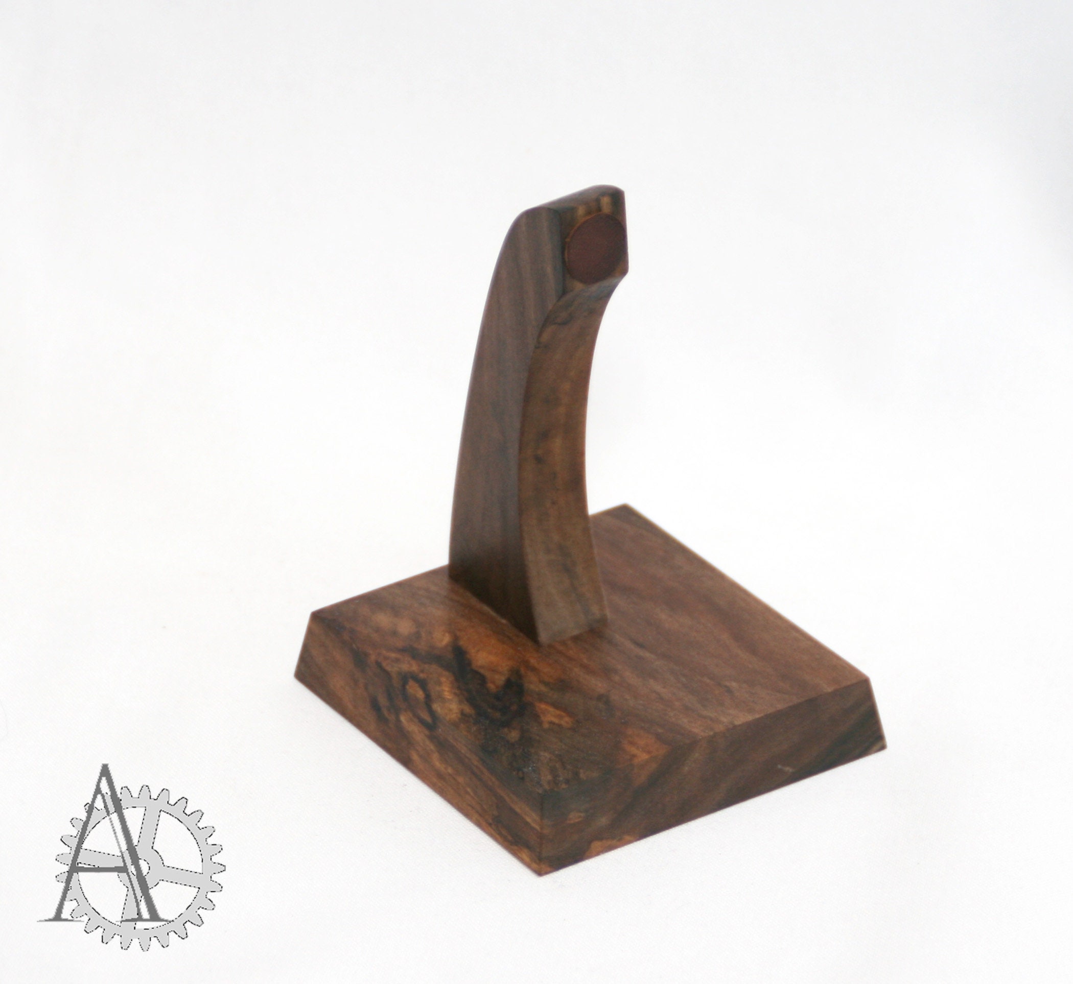 The walnut wood razor holder. Vertical kamisori stand. Wooden | Etsy