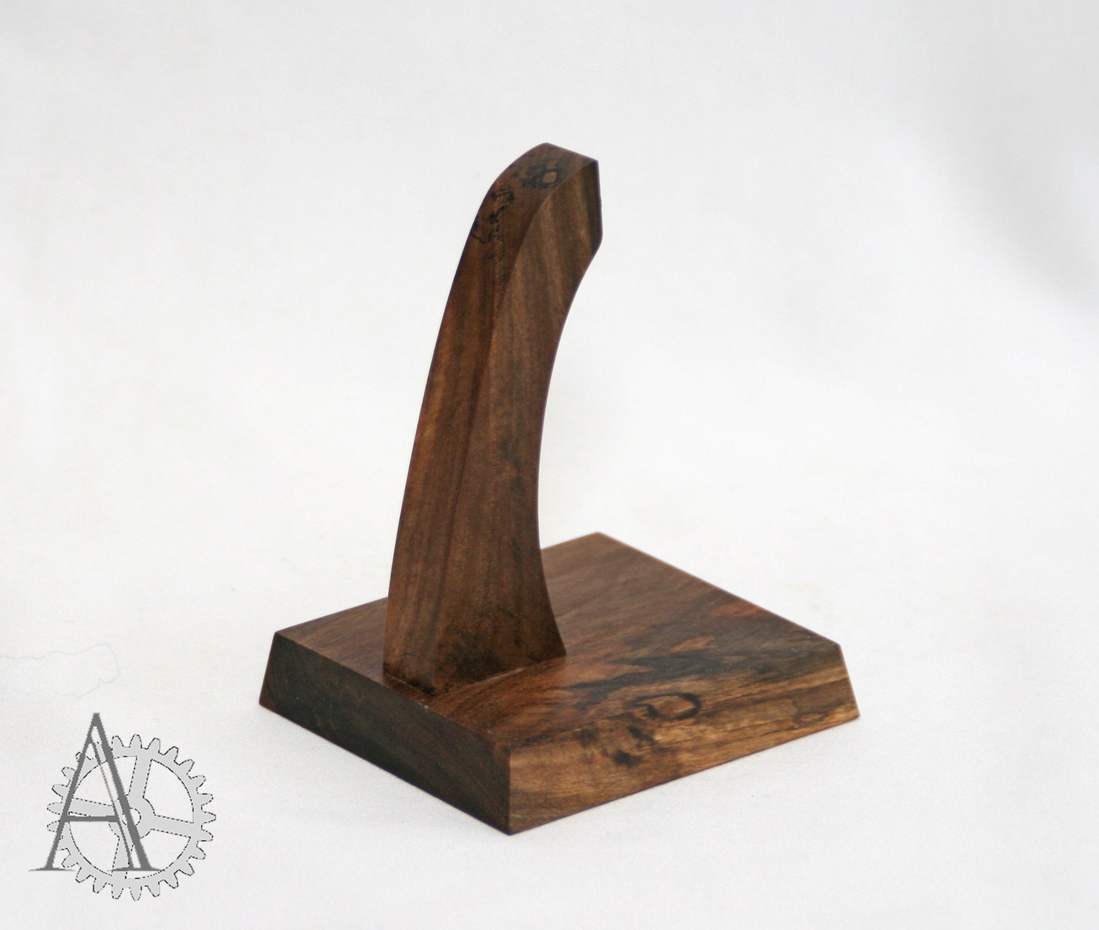 The walnut wood razor holder. Vertical kamisori stand. Wooden | Etsy