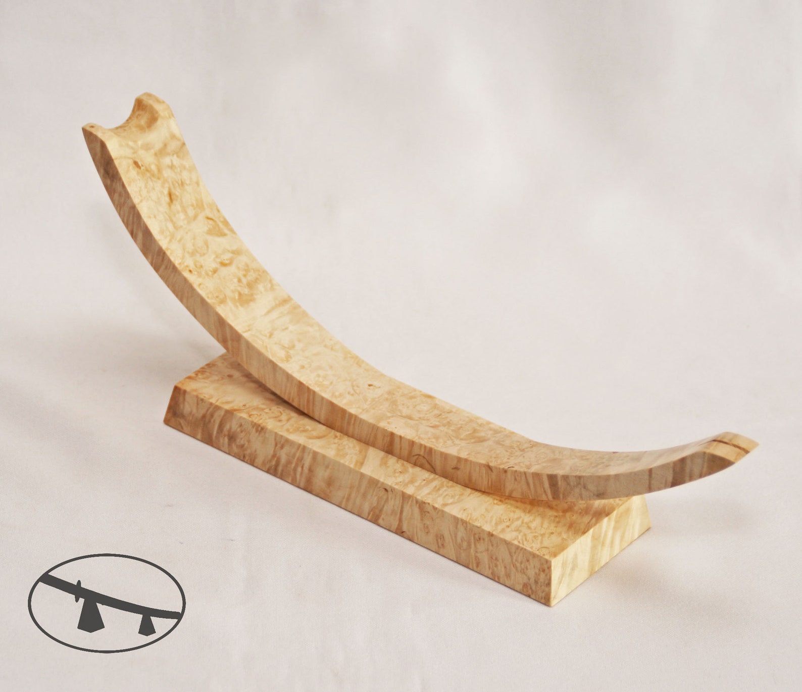 The Large Maple Burl Wood Knife Holder. Collectible Knife - Etsy