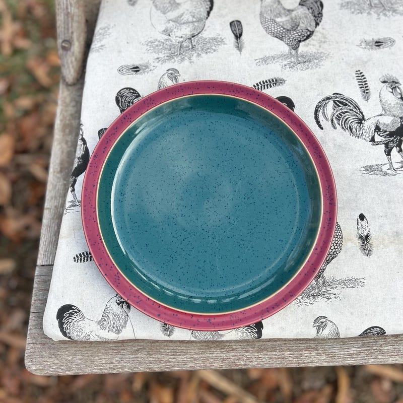 Harlequin Plates - Etsy