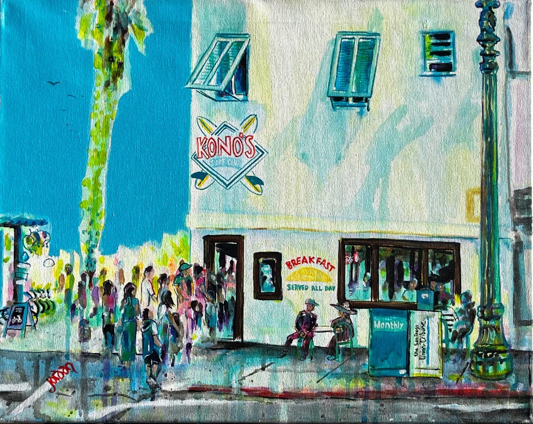 Konos (iconic) Breakfast All Day 16 X 20 - Etsy