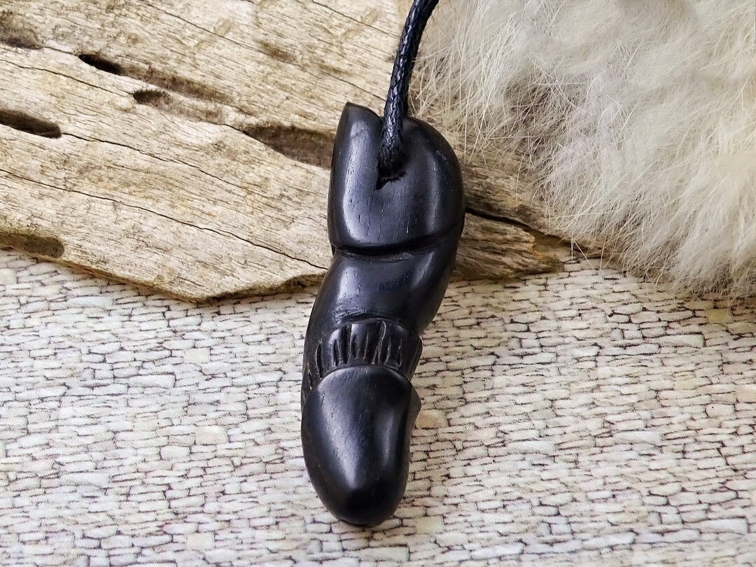 Thai Palad Khik Buddhist Protection Amulet Phallic Carving Pendant ...